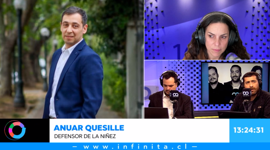 Radio Infinita │ El Defensor de la Niñez, Anuar Quesille, en entrevista ...